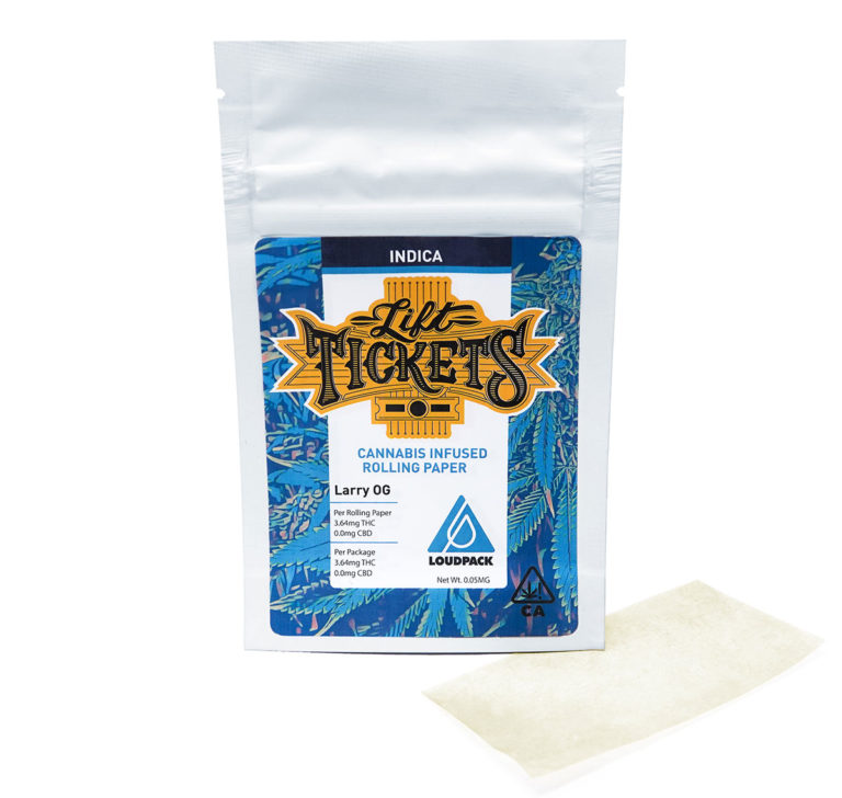 Cannabis Infused Rolling Papers | Weed Roll Papers | Lift Tickets